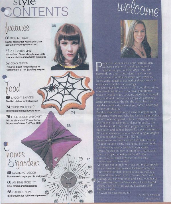 Cambridgeshire Magazine Halloween Cobweb – Original Biscuit Bakers