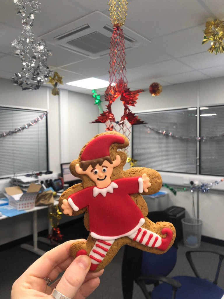 Elmo The Elf Is Back! – Original Biscuit Bakers